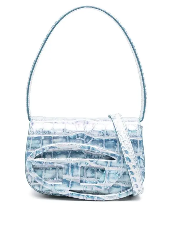 DIESEL® 1dr Leather Shoulder Bag - Multicolor