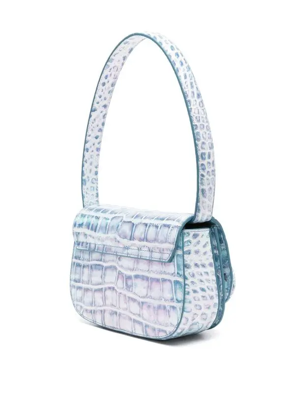 DIESEL® 1dr Leather Shoulder Bag - Multicolor