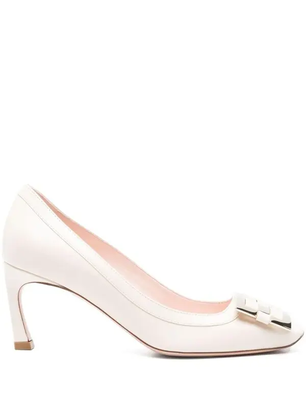 ROGER VIVIER Trompette Leather Pumps - Multicolor