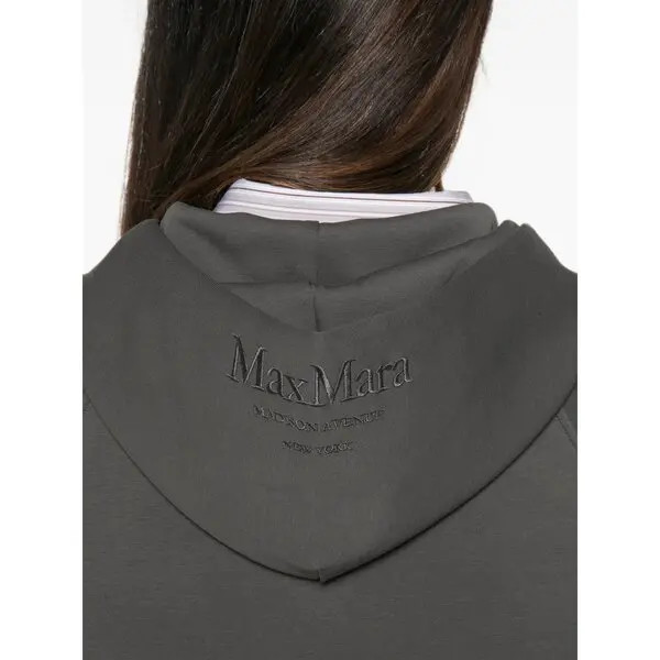 Max Mara Grey Tops Hoodies