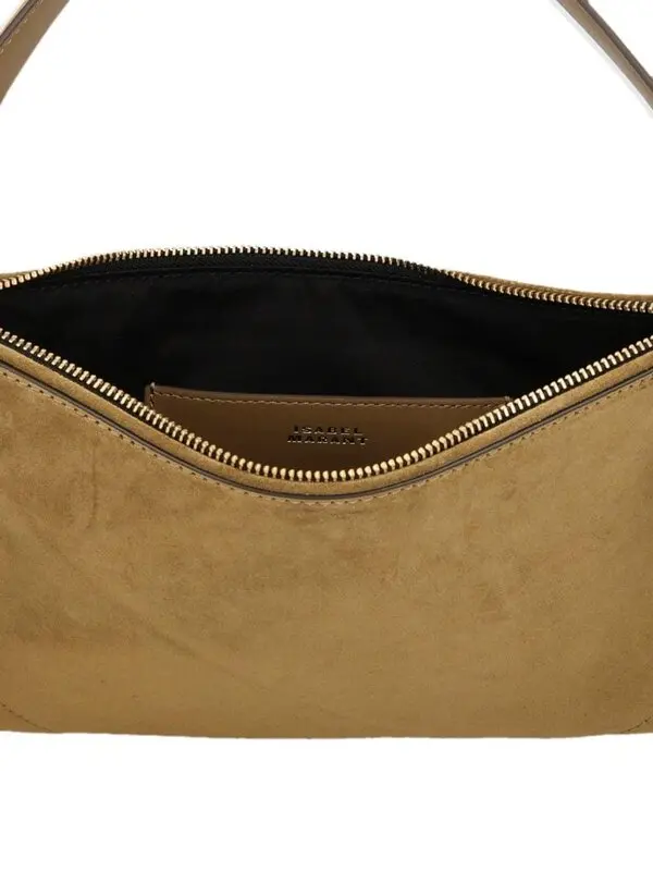 Isabel Marant Étoile Oskan Suede Hobo Bag - Cream