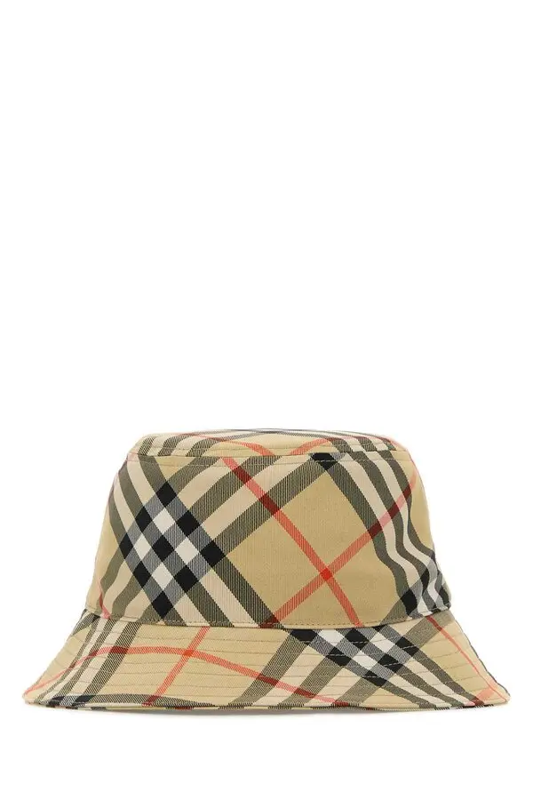 Burberry Embroidered Canvas Bucket Hat - Multicolor