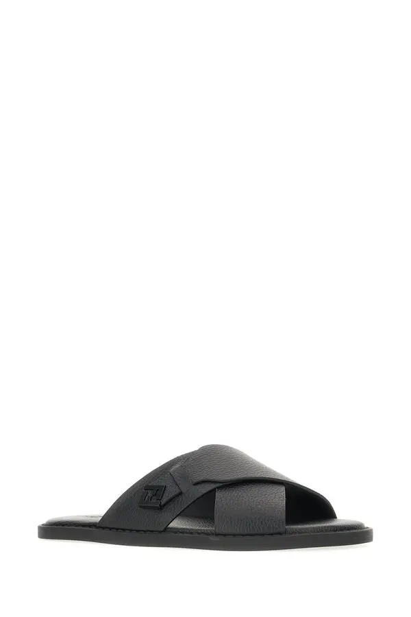 Fendi Shoes Slippers - Multicolor