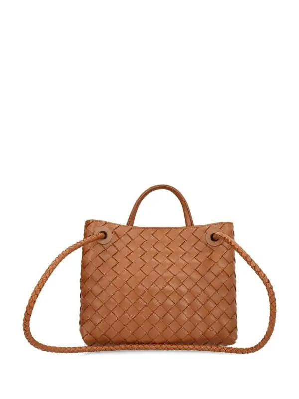 Bottega Veneta Intrecciato Leather Andiamo Bag