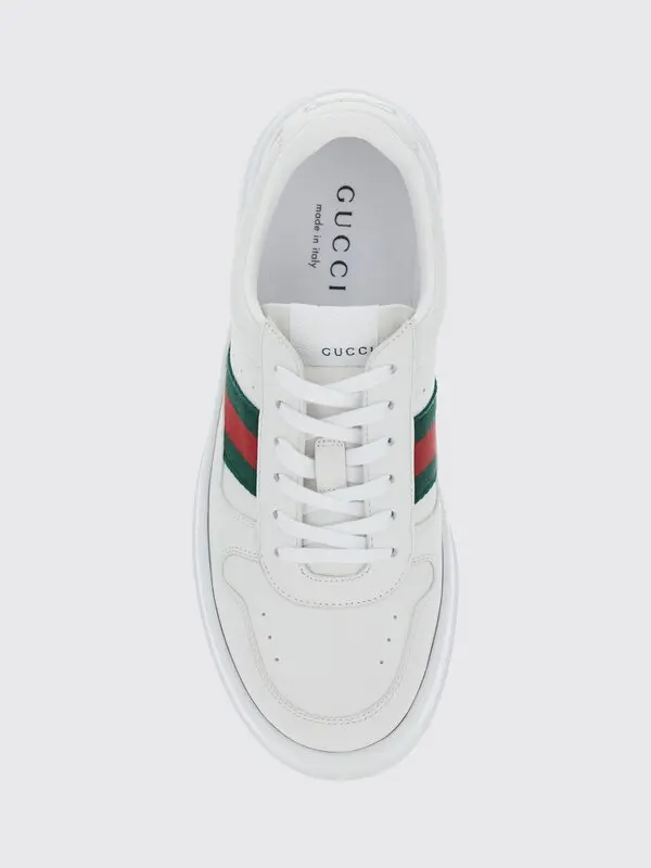 Gucci Leather Low-top Platform Sneakers