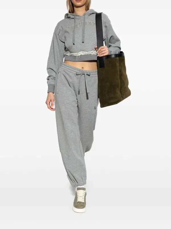 Alexander McQueen Logo Cotton Sweatpants