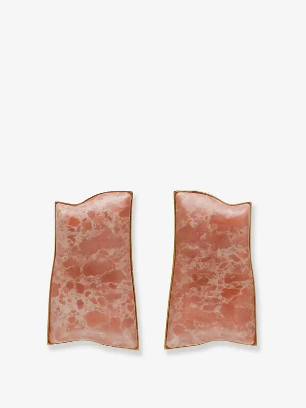 Cult Gaia Alaya Stone-effect Resin Earrings - Multicolor