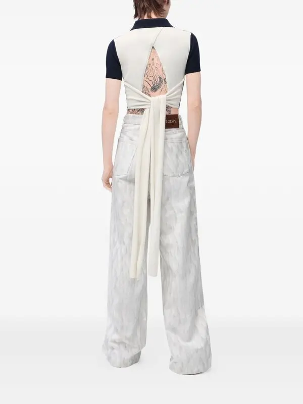 Loewe Wool And Cashmere Polo Shirt