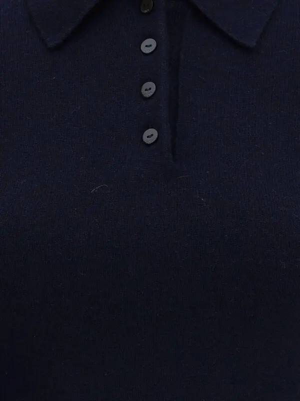 Loewe Wool And Cashmere Polo Shirt - Multicolor