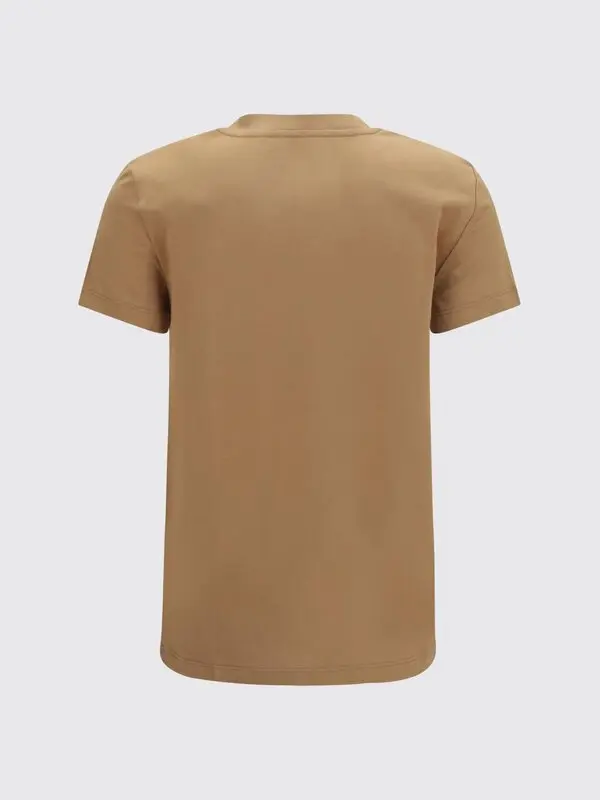 Max Mara Cotton Monogram Patch Pocket T-shirt - Brown