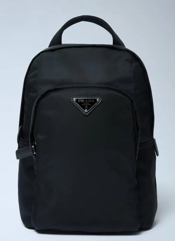 Prada Re-nylon Backpack - Black