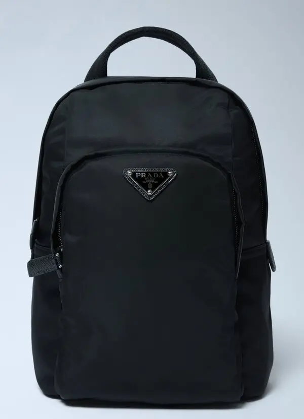 Prada Re-nylon Backpack - Black