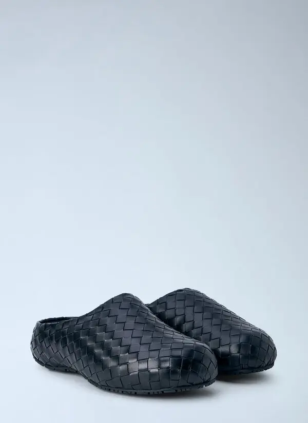 Bottega Veneta Klog Intrecciato Mules