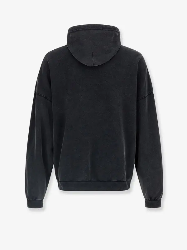 Balenciaga Cotton Hooded Sweatshirt - Multicolor