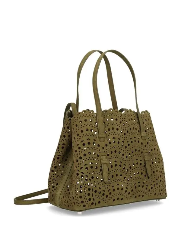 Alaïa Mina 25 Tote - Green