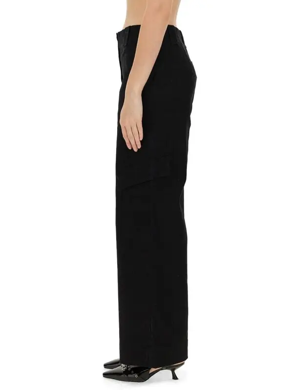 GANNI Herringbone Pants