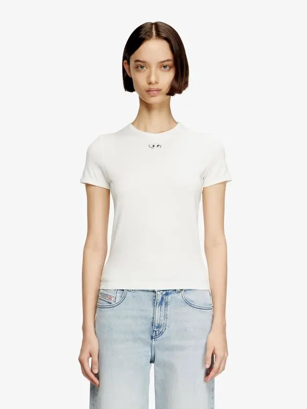 DIESEL® T-uncutieslong-od Cotton Blend T-shirt