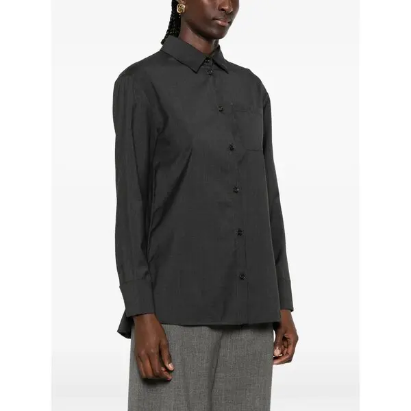 Max Mara Grey Tops Shirts