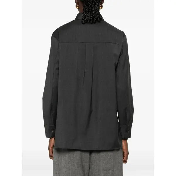 Max Mara Grey Tops Shirts