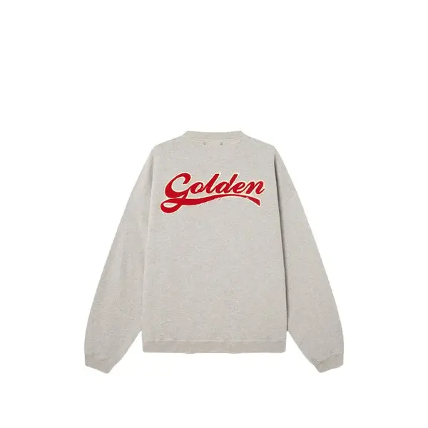 GOLDEN GOOSE Grey Sweaters & Knitwear Sweatshirts