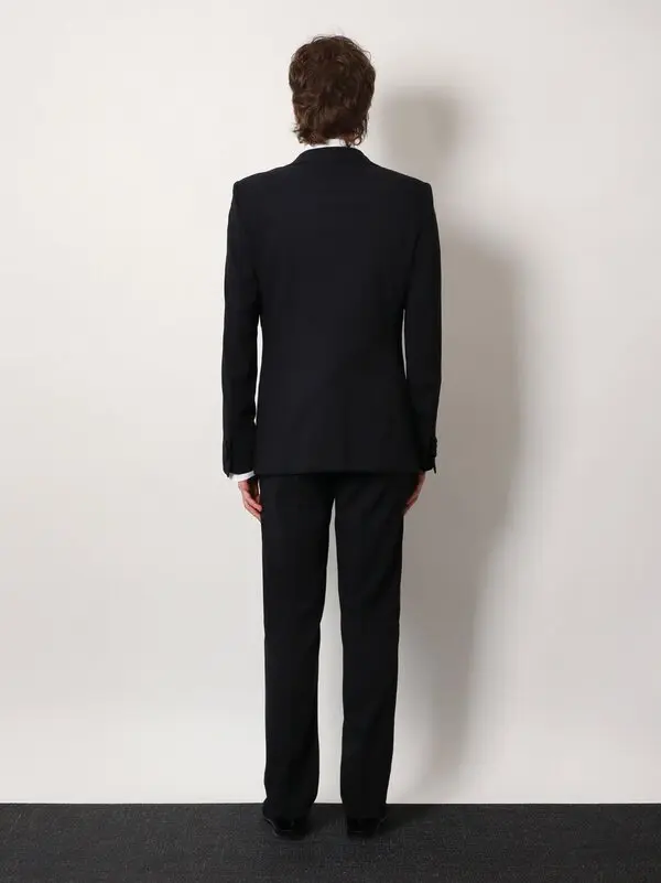 Giorgio Armani Soho Virgin Wool Tuxedo - Multicolor