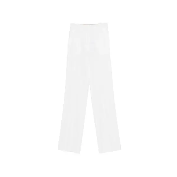 Max Mara Neutrals Trousers Tailored Trousers - Cream