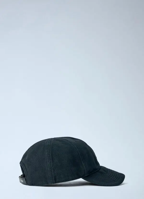 Miu Miu Drill Baseball Cap - Black