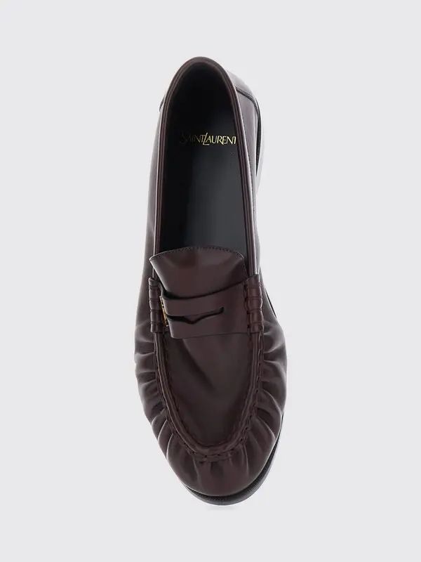 Saint Laurent Le Loafer Penny Loafers - Red