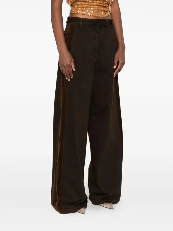 Dries Van Noten Penn Cotton Trousers