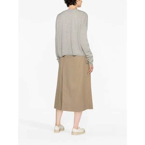 LISA YANG Grey Knitwear Cardigans