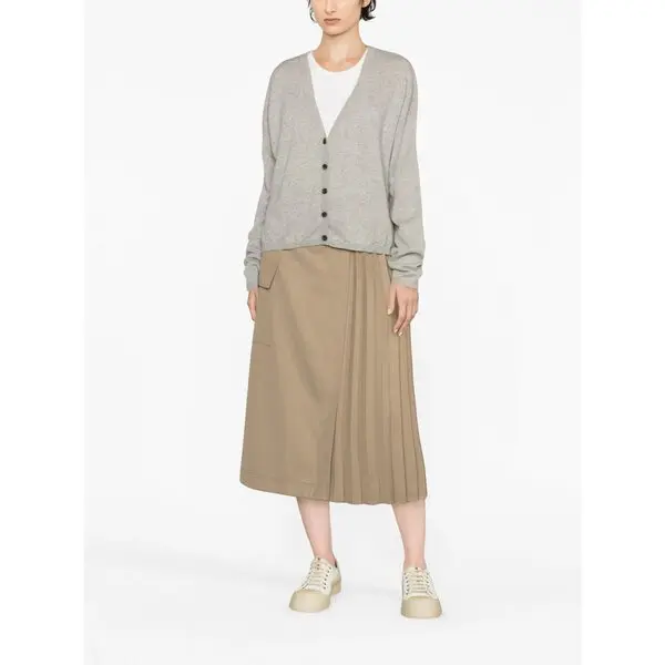 LISA YANG Grey Knitwear Cardigans