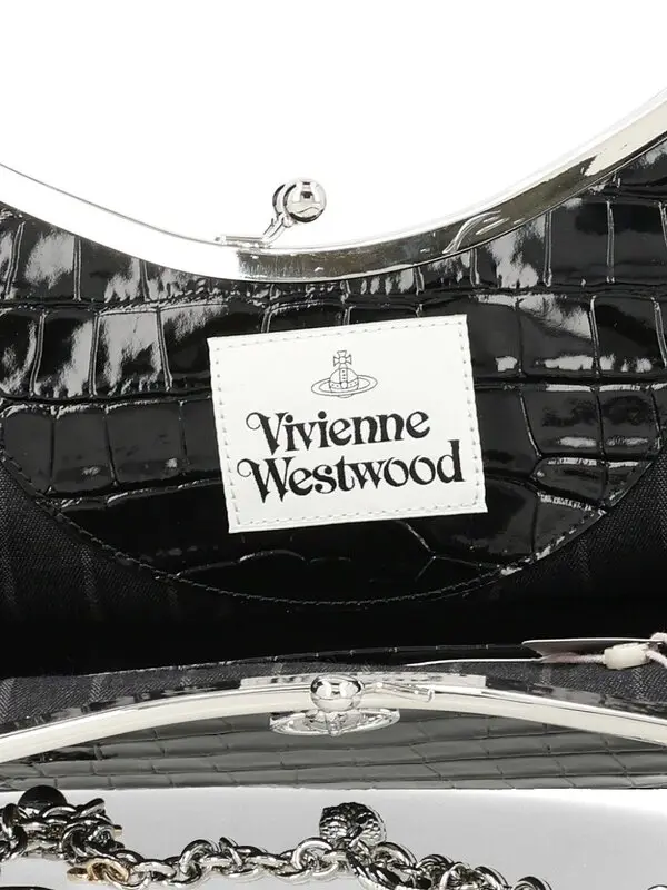 VIVIENNE WESTWOOD Leather Charm Bag