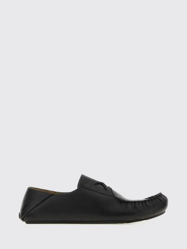 Loewe Rambla Smooth Calfskin Driver Loafers With Round Toe