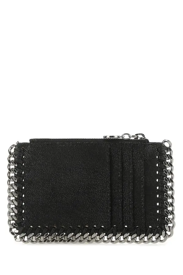 Stella McCartney Shaggy Deer Card Holder - Black