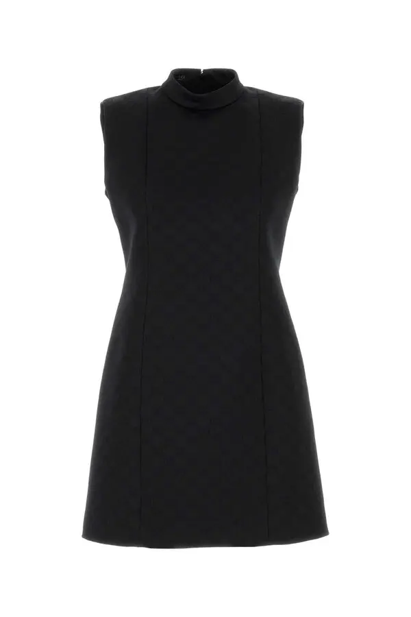 Gucci Monogram Dress - Black