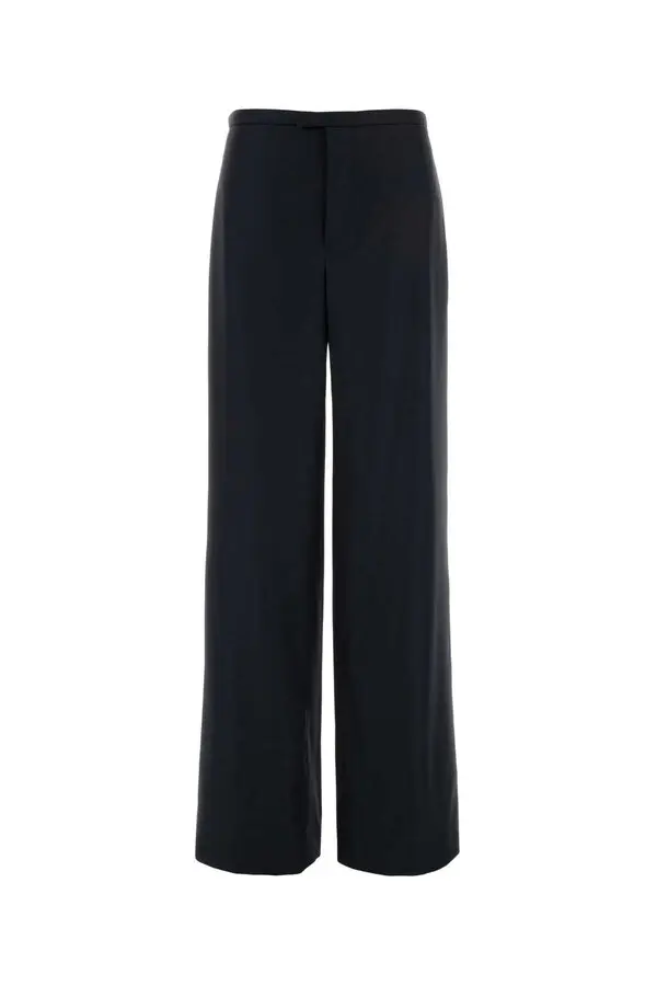 Gucci Midnight Wool Palazzo Pant