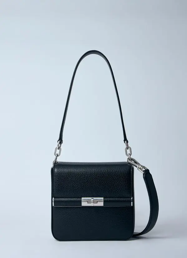 Dolce & Gabbana Leather Crossbody Bag - Black