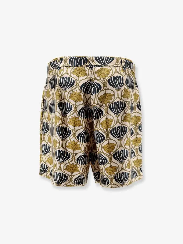 Max Mara Metello Silk Shorts