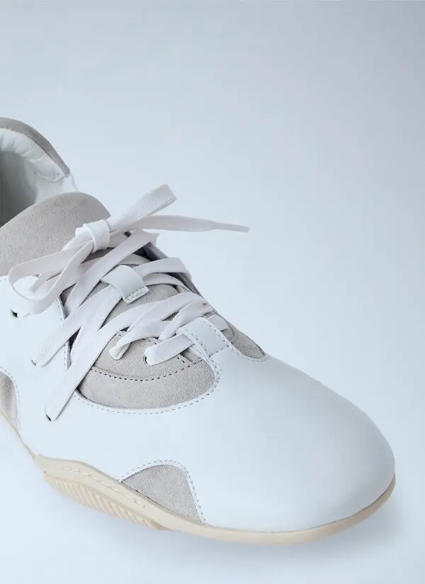 Acne Studios Leather Lace-up Sneakers