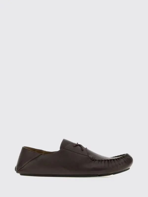Loewe Rambla Smooth Calfskin Driver Loafers With Round Toe