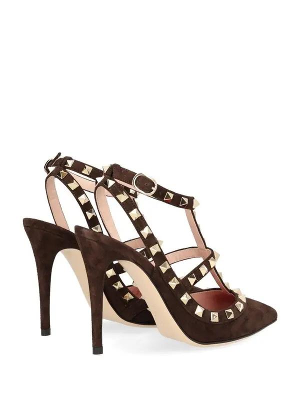 Valentino Garavani Rockstud Pumps - Brown