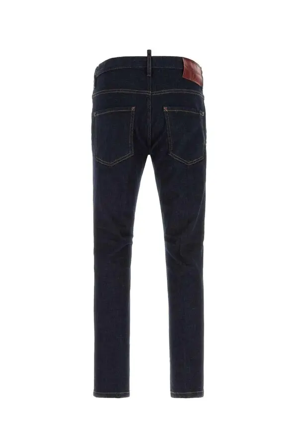 Dsquared2 Stretch Denim Skater Jeans - Blue