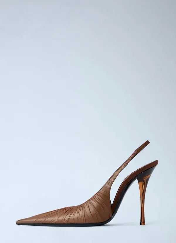 Saint Laurent Slingback Stiletto Heels