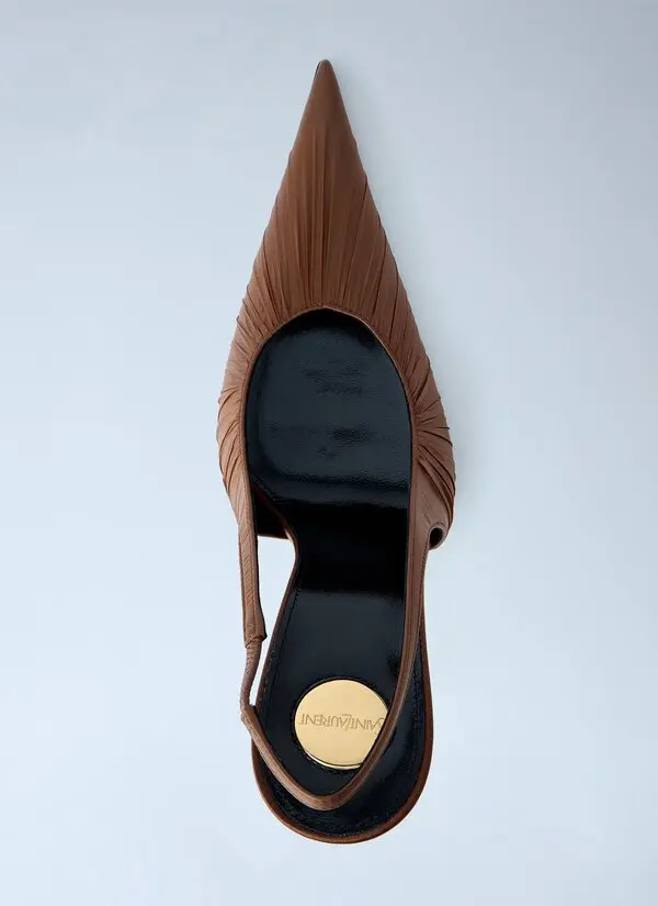 Saint Laurent Slingback Stiletto Heels