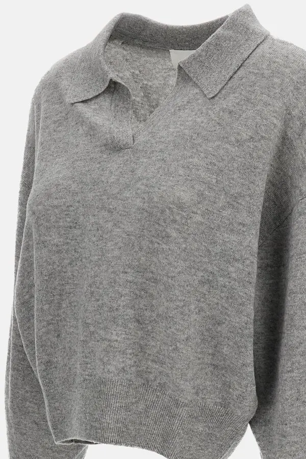 LISA YANG Katriel Polo Sweater - Multicolor