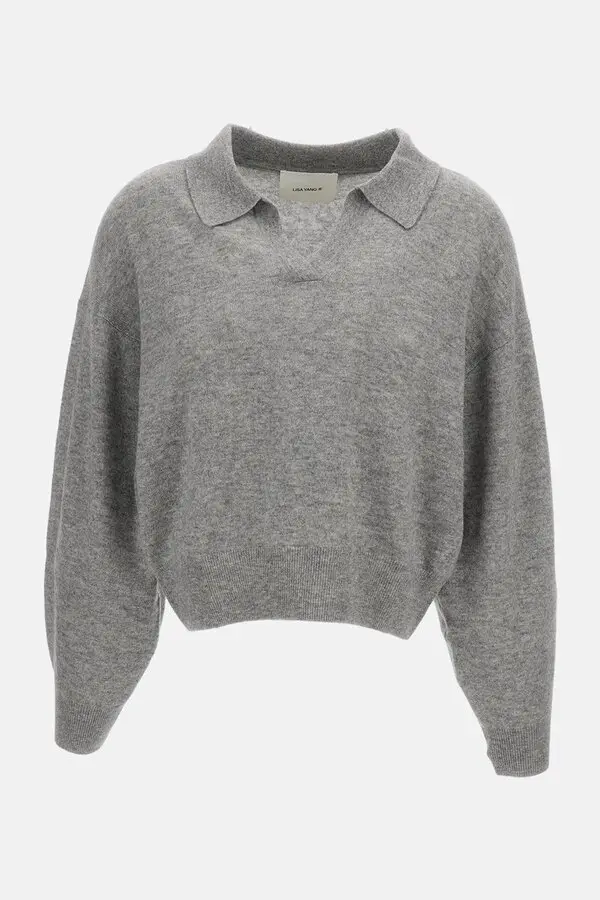 LISA YANG Katriel Polo Sweater - Multicolor