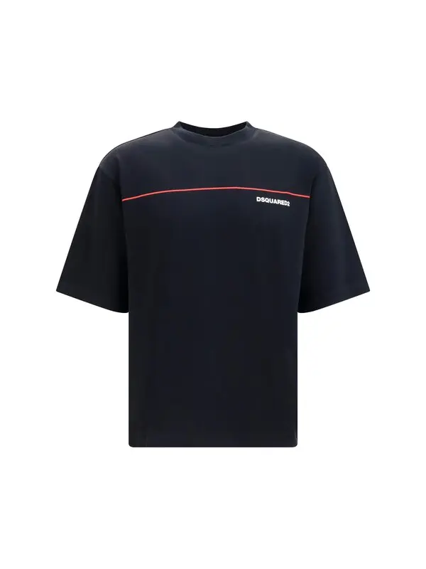 Dsquared2 Loose-fit Logo T-shirt - Black