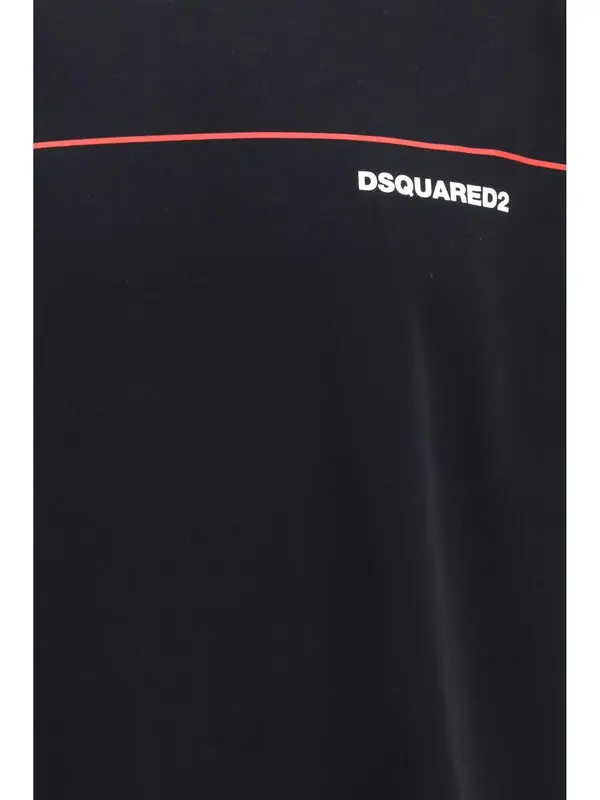 Dsquared2 Loose-fit Logo T-shirt - Black