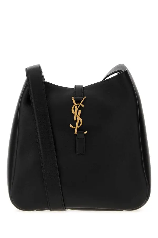 Saint Laurent Leather Le 5 À 7 Crossbody Bag - Black
