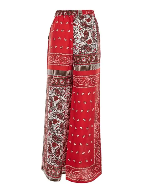P.a.r.o.s.h Bandana Print Trousers - Multicolor